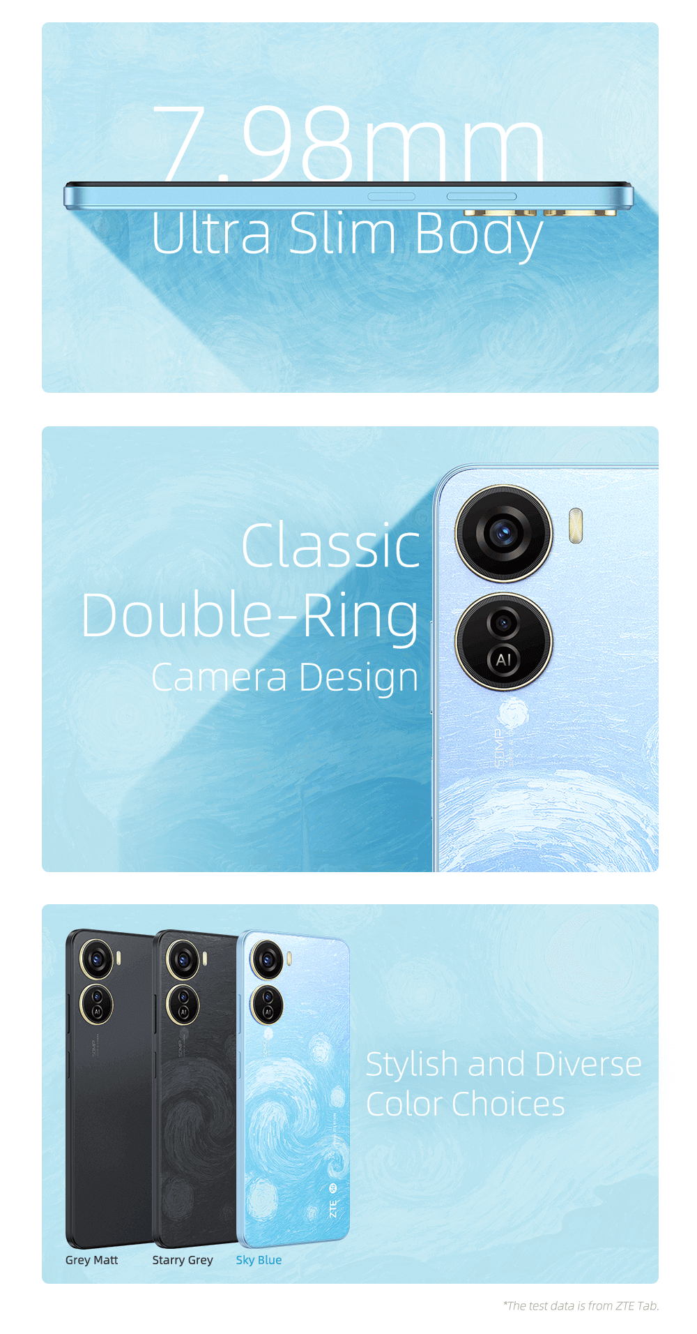 ZTE Blade V50 Design 5G