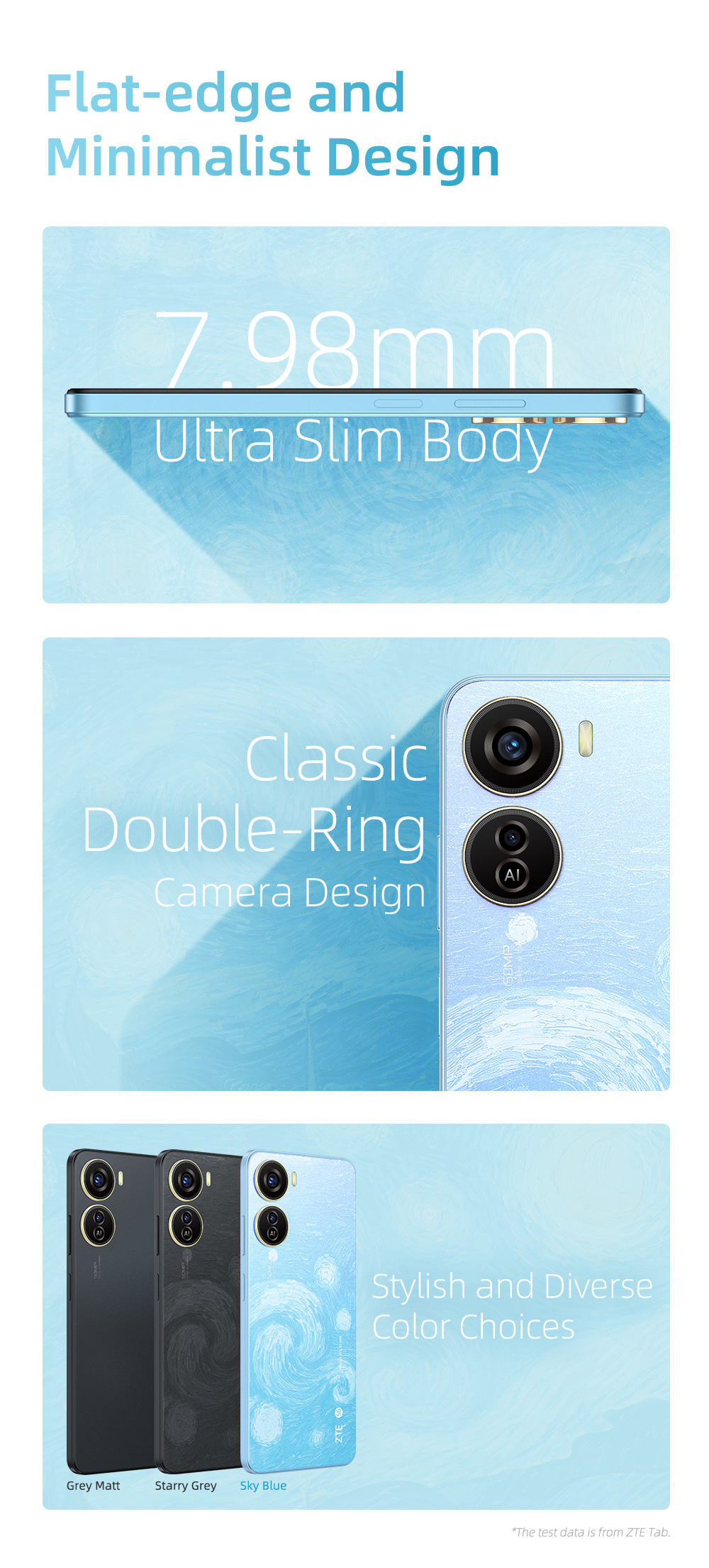 ZTE Blade V50 Design 5G